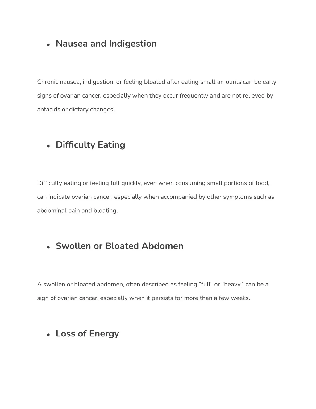 PPT - Symptoms Of Ovarian Cancer_ Understanding the Signs and Seeking ...