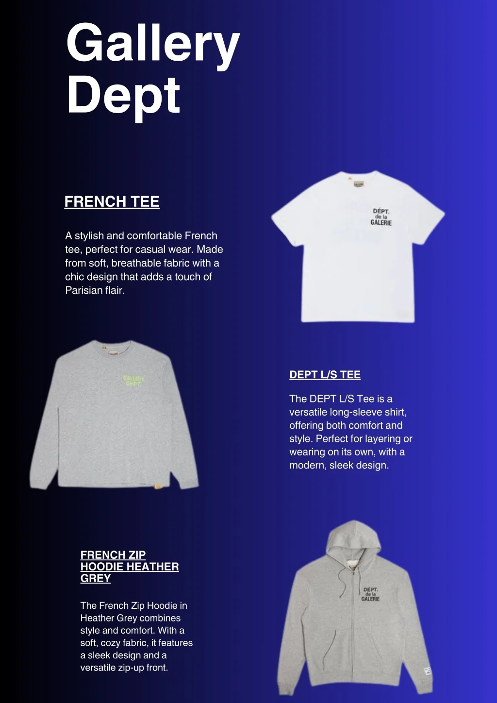 PPT - Discover the Latest Trends at Gallery Dept Clothing Store ...