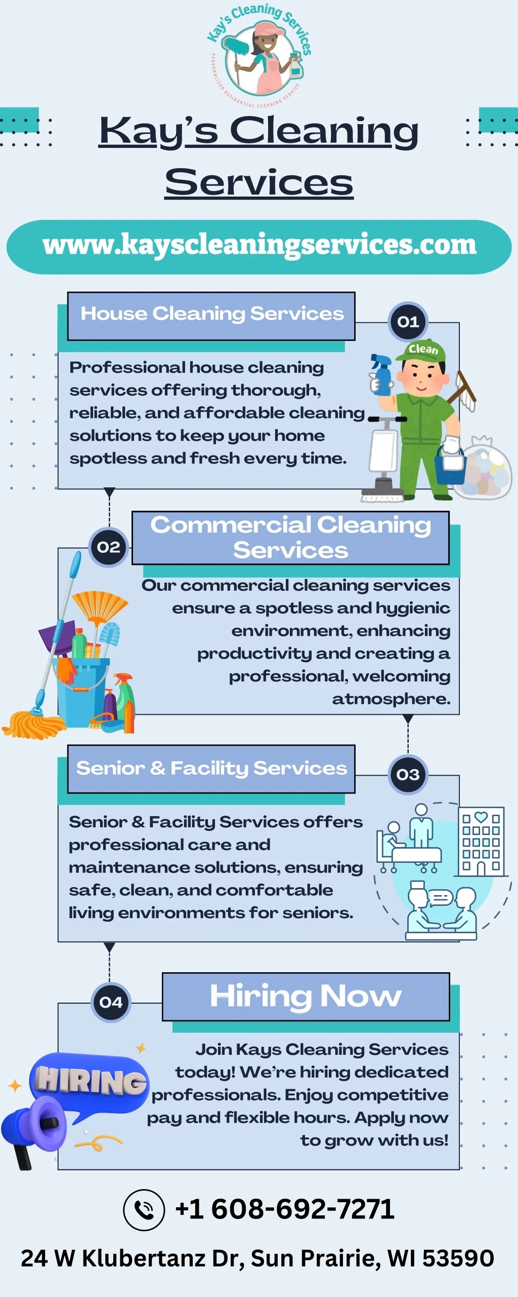 PPT - House and Commercial Cleaning Services - Kays Cleaning Services ...