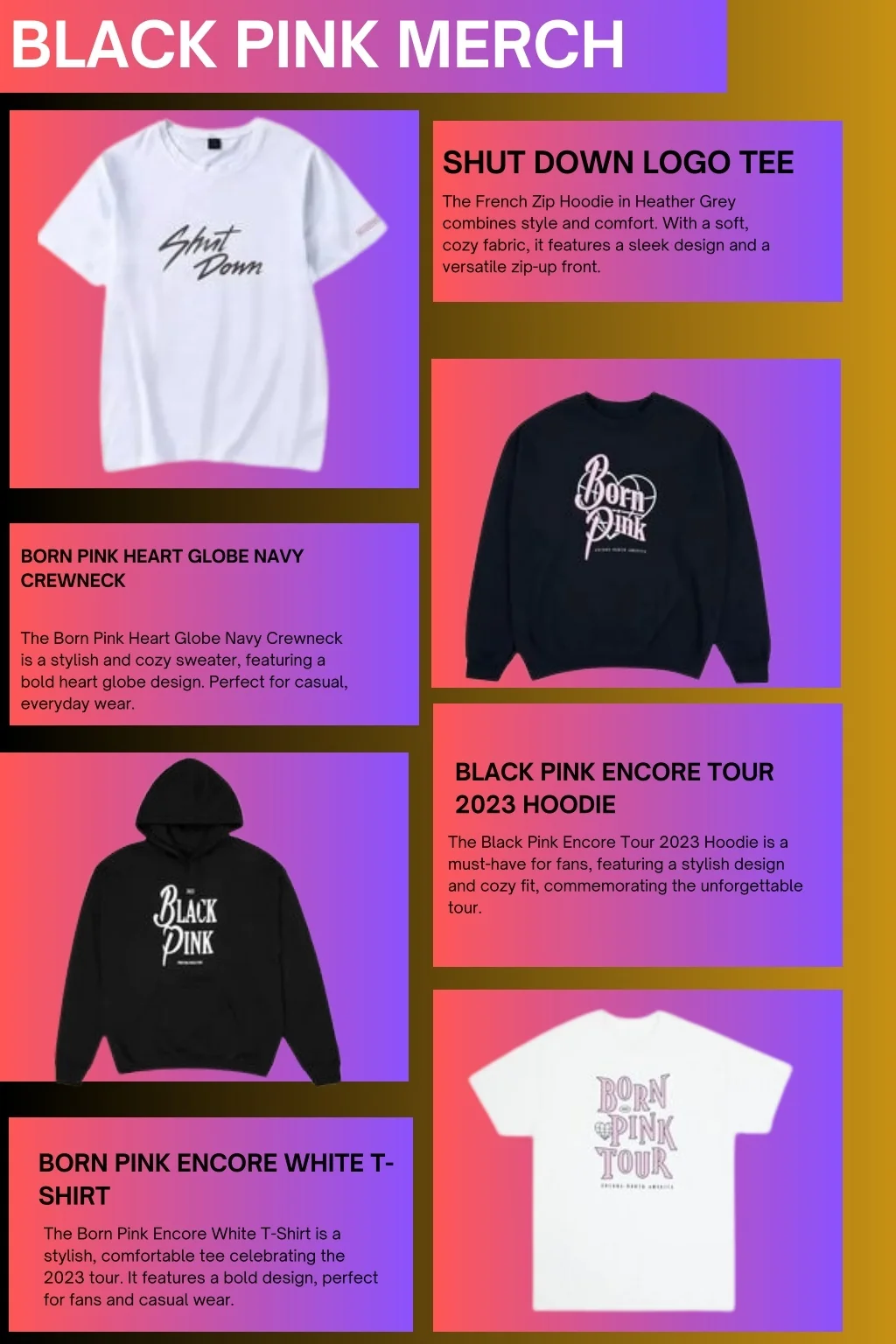 PPT - Explore Exclusive Blackpink Merchandise at Our Online Store ...