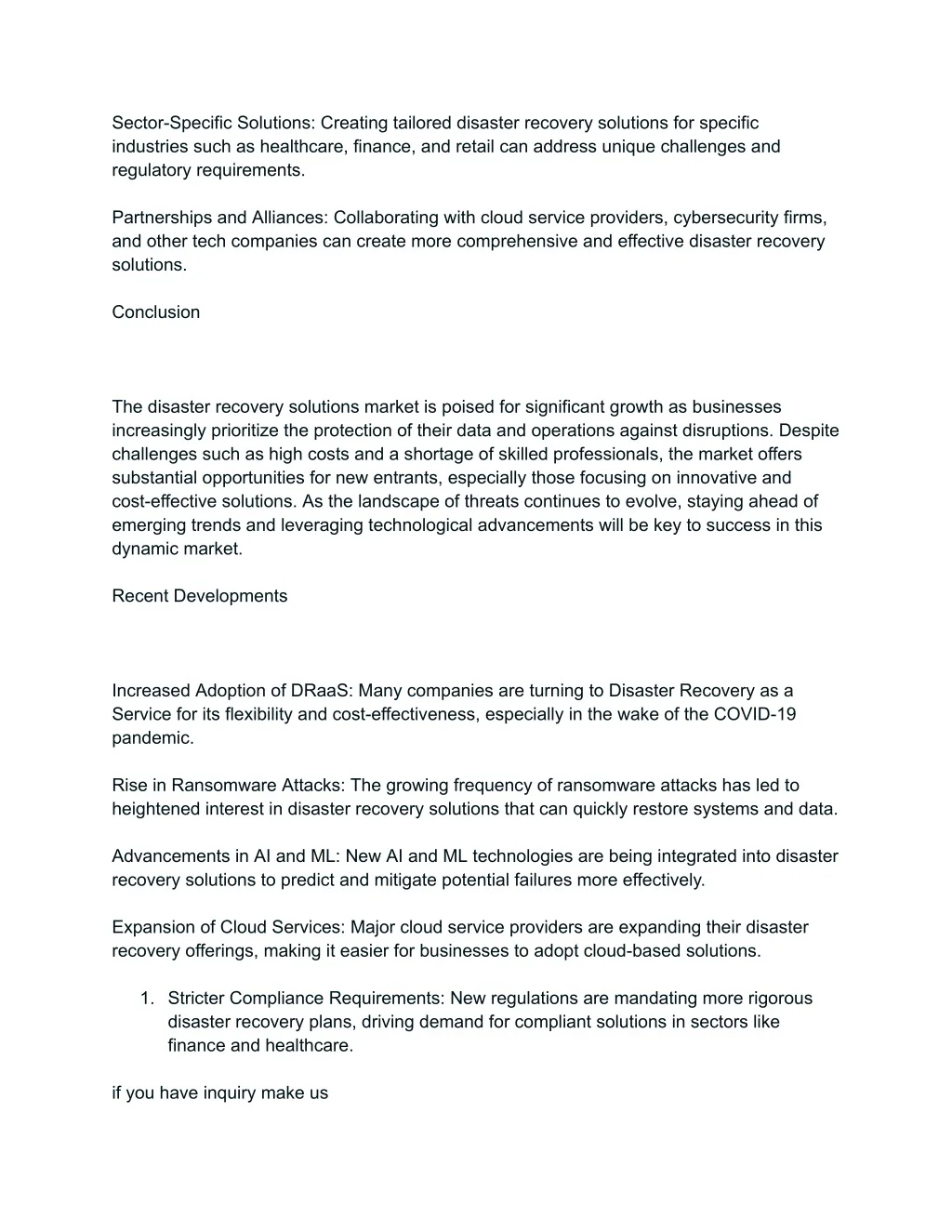 PPT - Disaster Recovery Solutions Market: Enhancing Organizational ...