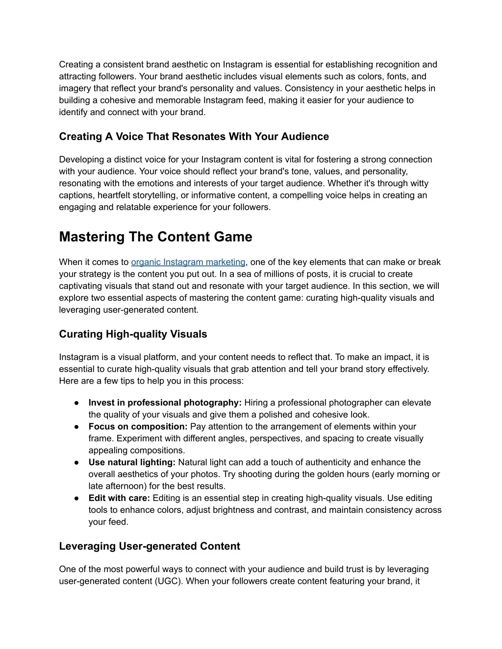 PPT - Organic InstaGram Marketing PowerPoint Presentation, free ...