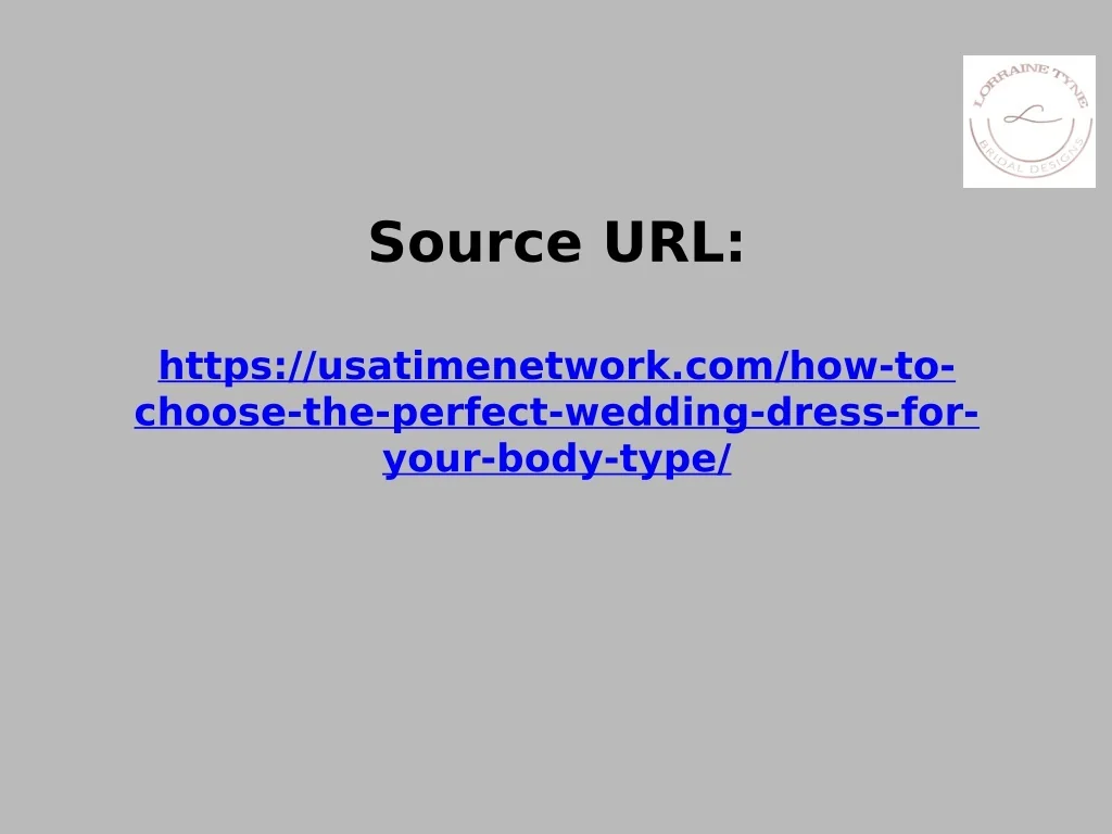 Ppt How To Choose The Perfect Wedding Dress For Your Body Type