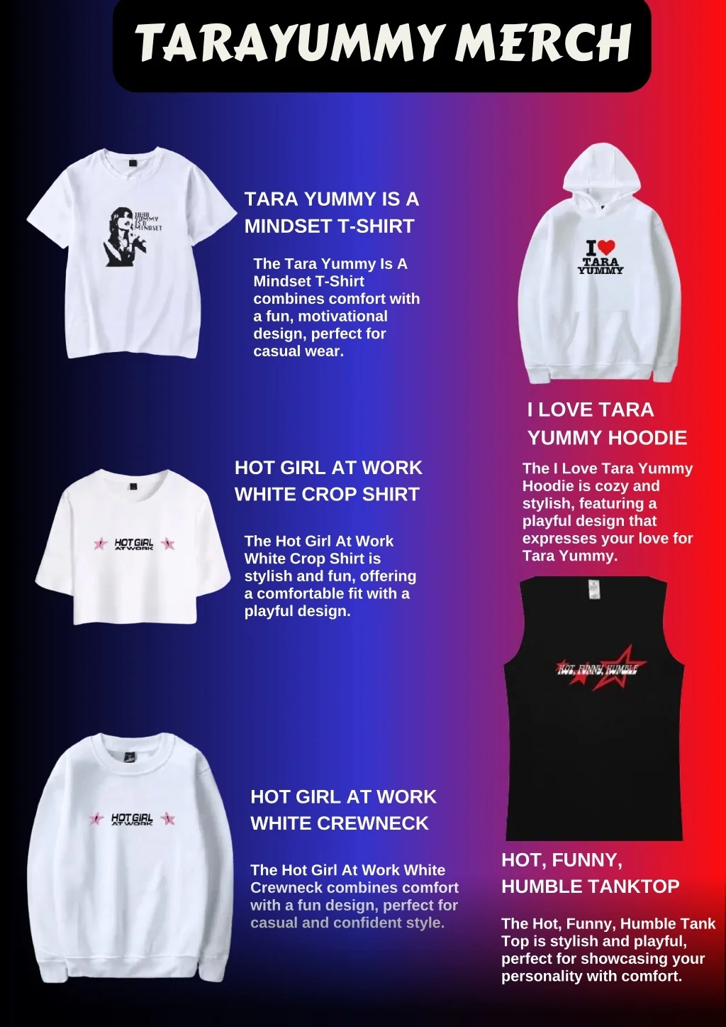 PPT - Get Your Hands on TaraYummy’s ‘Hot Girl At Work’ Merch PowerPoint ...