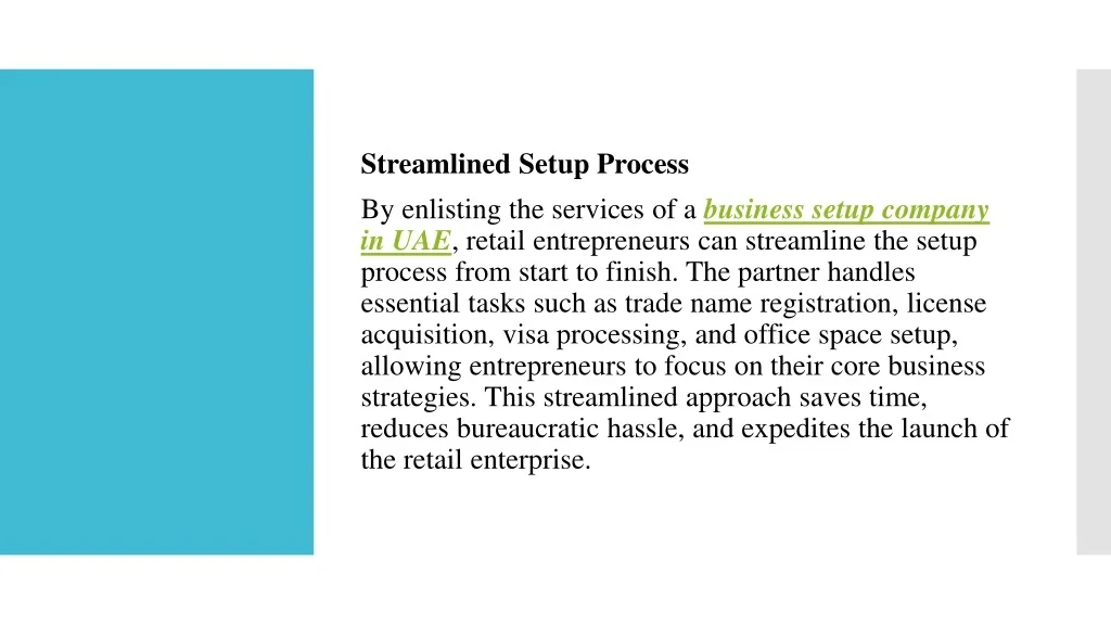 PPT - Dubai Retail_Simplify Your Launch with a Reliable UAE Business ...