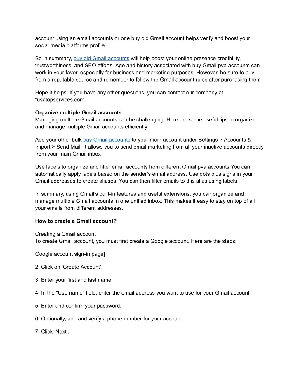 PPT - 6 Best sites to Buy Old Gmail Accounts (PVA & Aged) PowerPoint ...
