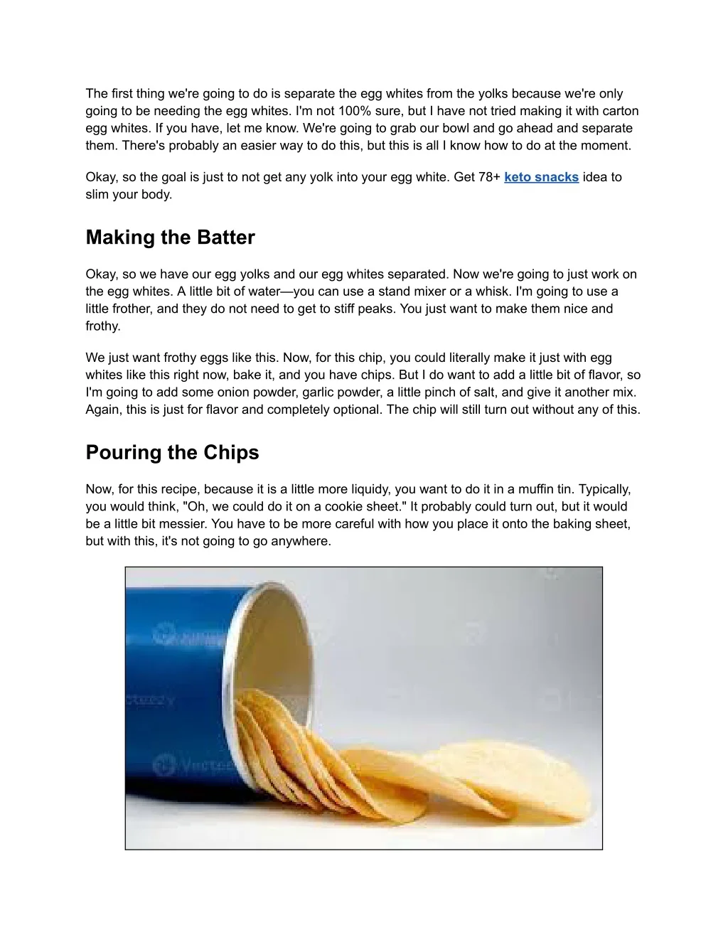 PPT - How to Make Low Carb Chips with Just One Ingredient PowerPoint ...