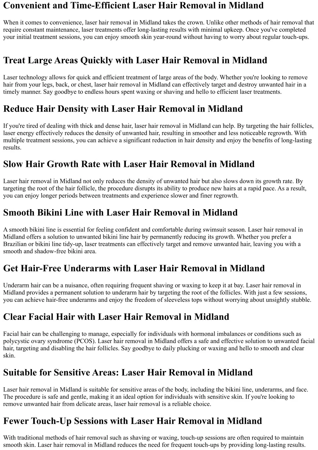 PPT - Prevent Hair Shadows with Laser Hair Removal in Midland ...