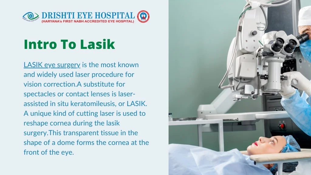 PPT - Lasik-laser surgery with almost no pain at Drishti Eye hospital ...