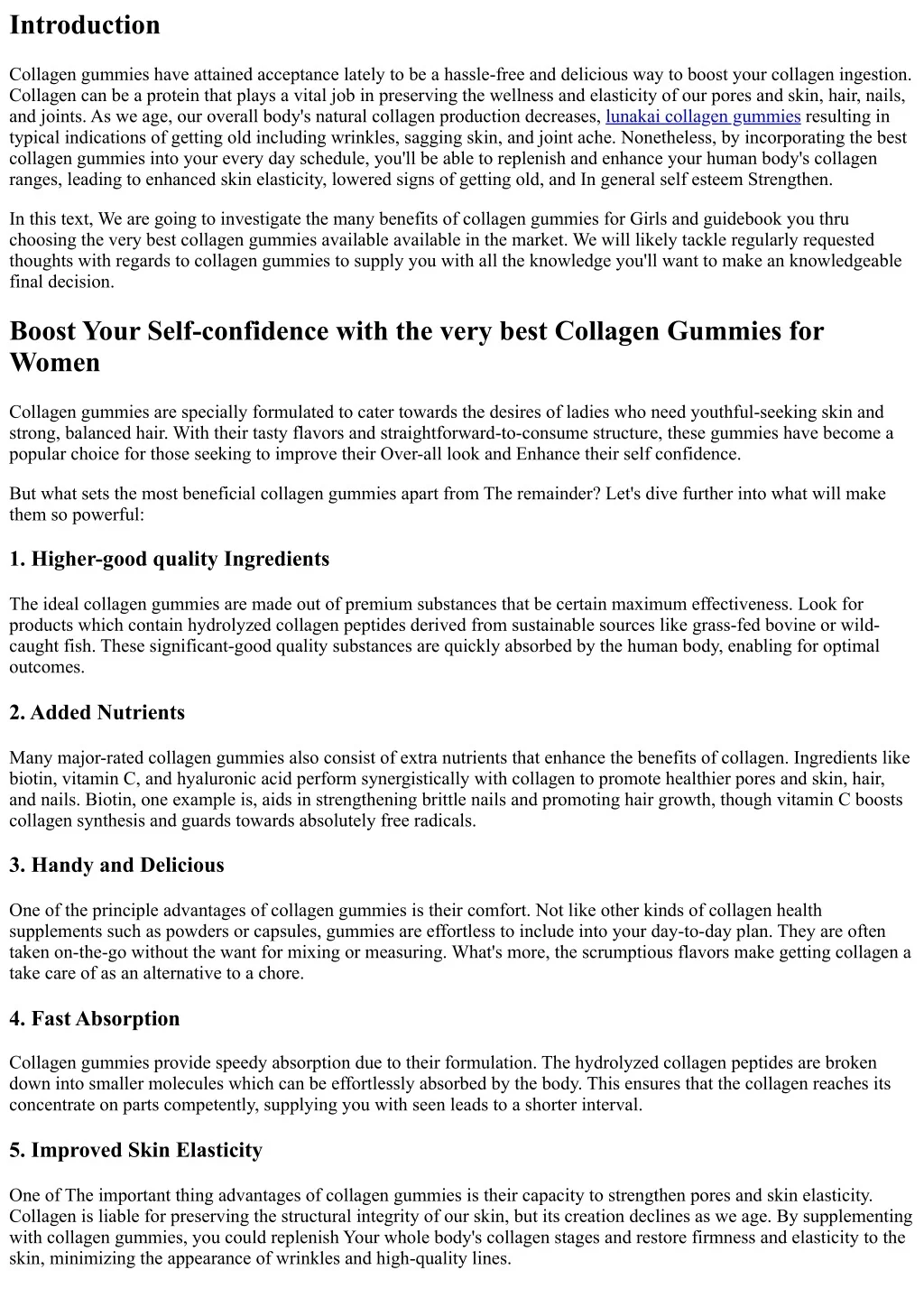 PPT - Improve Your Self confidence with the very best Collagen Gummies ...