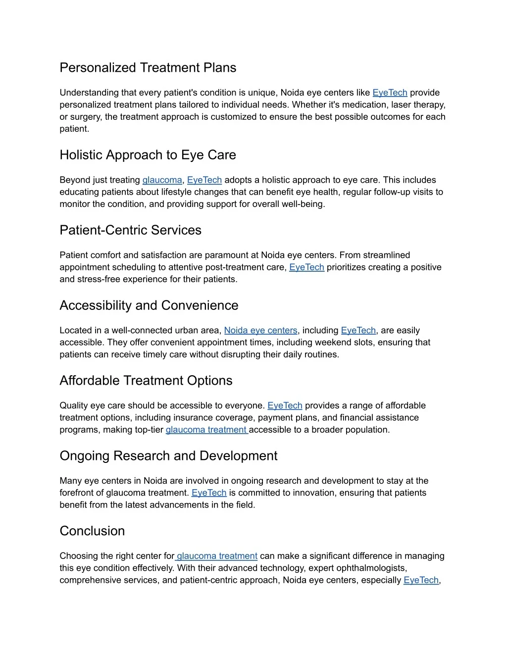 PPT - Why Choose Noida Eye Centres for Your Glaucoma Treatment ...
