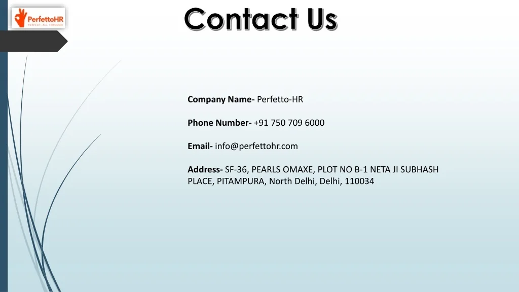 PPT - Enhance Workforce Efficiency with Perfetto-HR's All-In-One HR ...