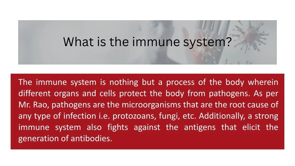 PPT - Immunology Explained Dr. Kanury Rao’s Detailed Analysis ...