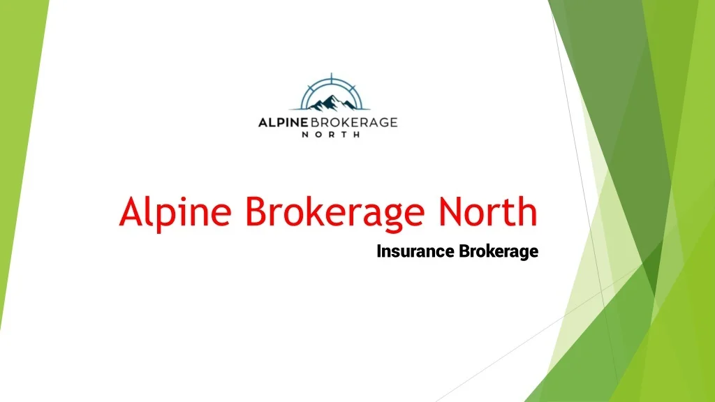 PPT - New Jersey Insurance Agents and Brokers | Top Insurance Brokerage ...