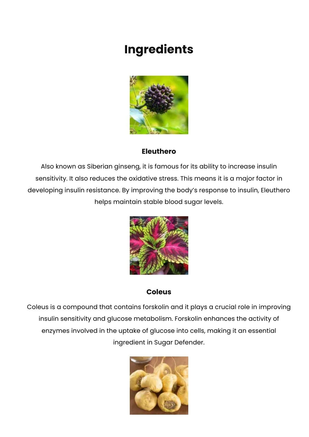 PPT - Discover the Natural Ingredients Behind Sugar Defender in the USA ...