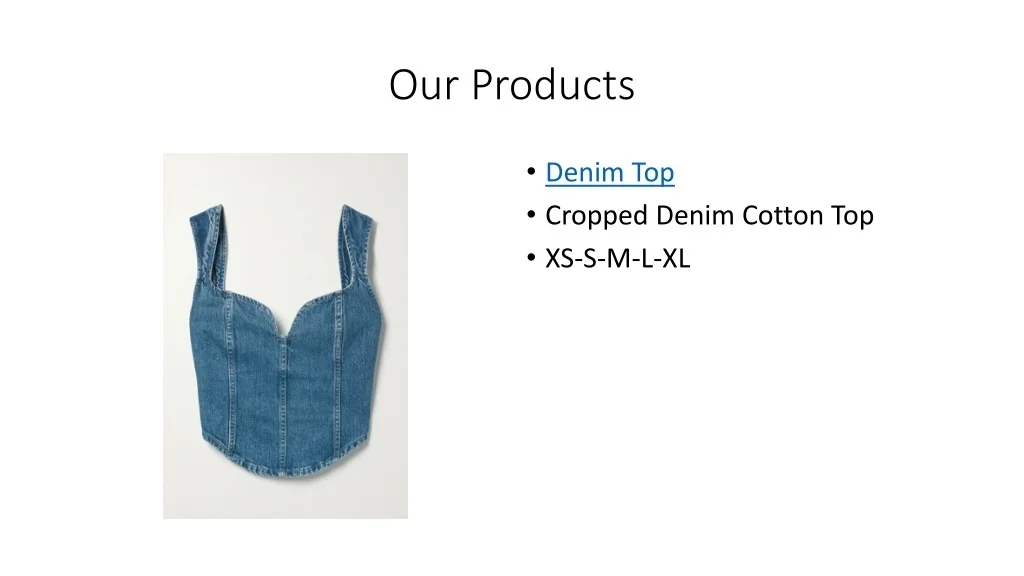 PPT - Denim Fashion Brand PPT PowerPoint Presentation, free download ...