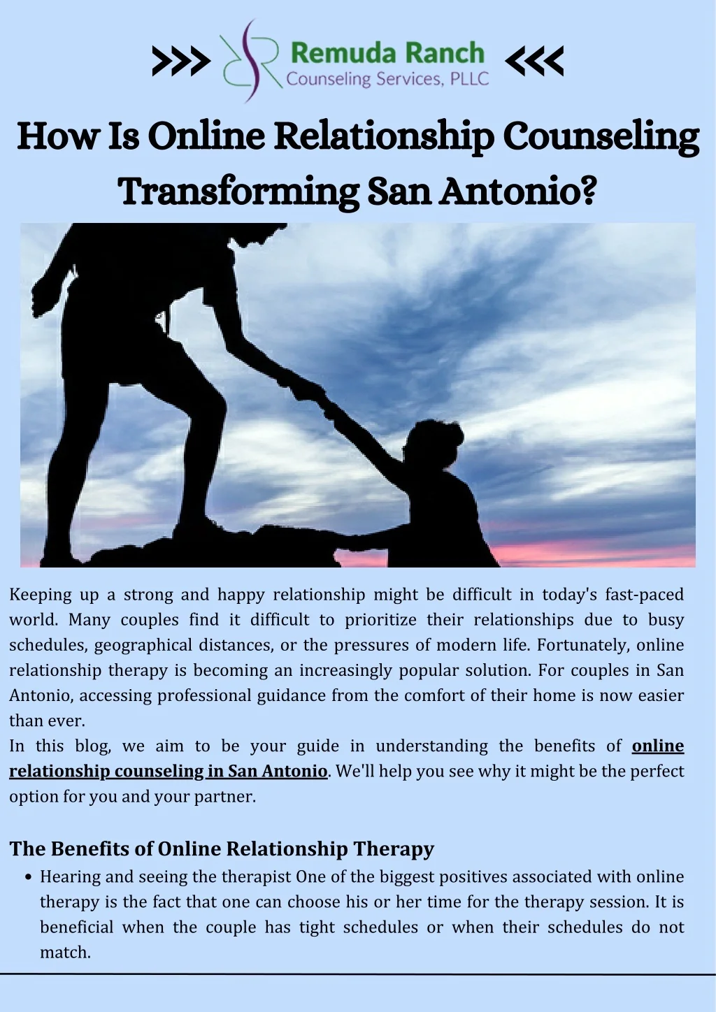 PPT - Enhance Your Connection with Online Relationship Counseling in ...