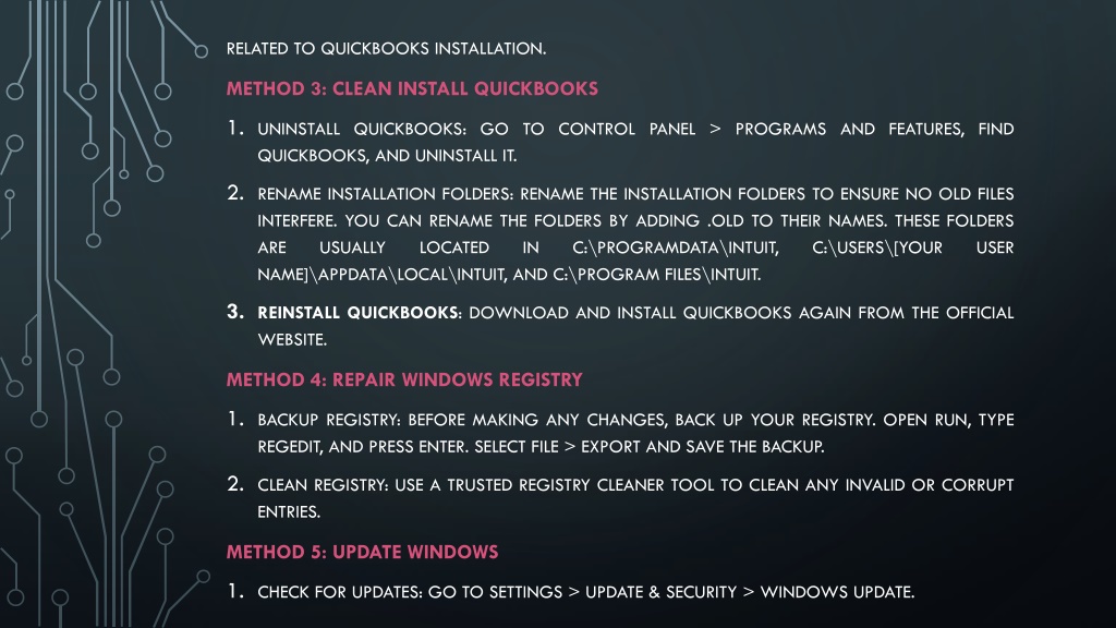 PPT - QuickBooks Error 1712: Easy Fixes to Resolve Installation Issues ... PPT - QuickBooks Error 1712: Easy Fixes to Resolve Installation Issues ...