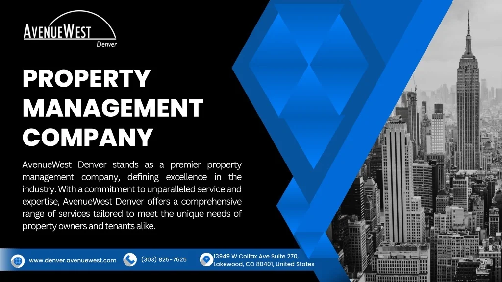 PPT - AvenueWest Denver: Your Premier Property Management Solution ...