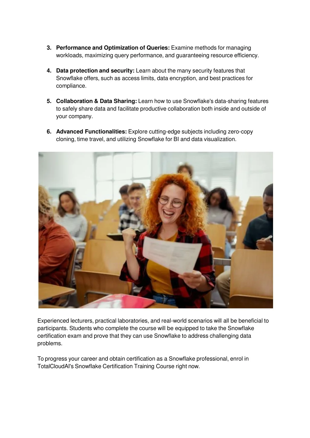 PPT - Unlock the Power of Snowflake Certification Training by TotalCloudAI PowerPoint ...