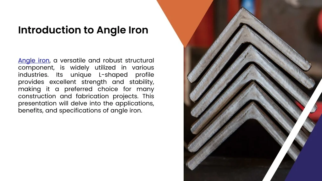 PPT - Versatile Applications and Benefits of Angle Iron in Modern ...