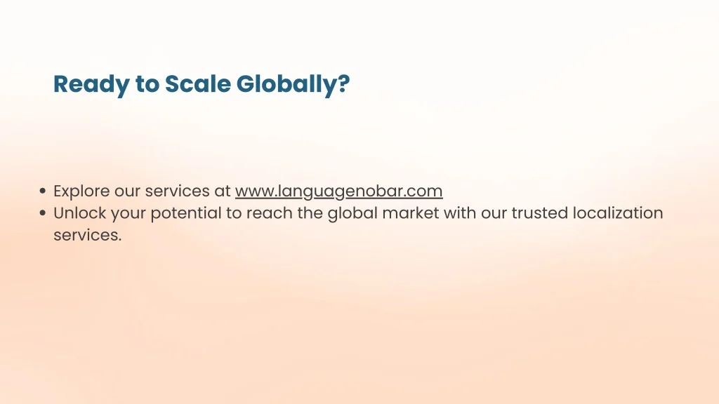 PPT - Globalization and Localization in the Healthcare Sector PowerPoint Presentation - ID:13396648