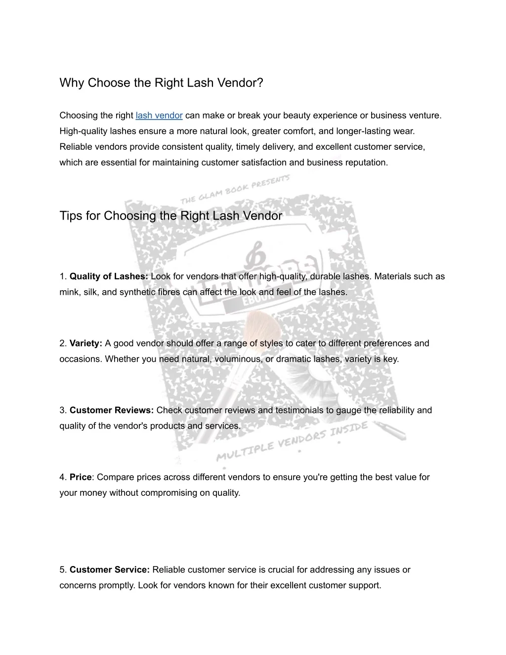 PPT - PDF lash Vendors (1) PowerPoint Presentation, free download - ID ...