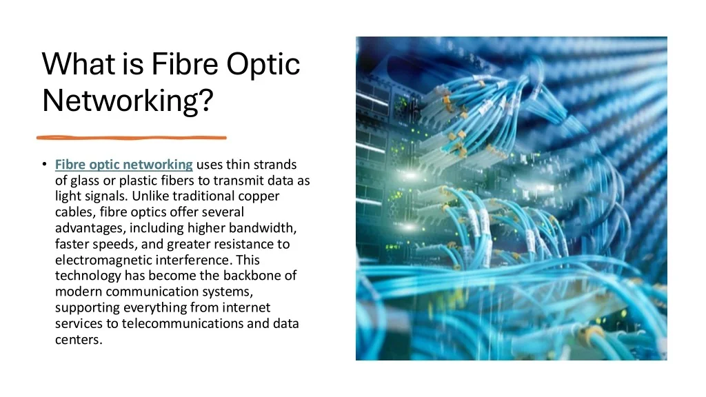 PPT - The Future of Connectivity Fiber Optic Cable Installation in ...