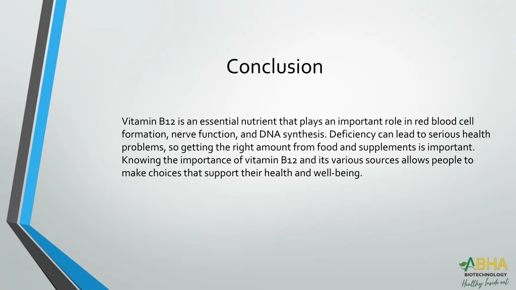 PPT - How Important is Vitamin B12 Deficiency for human PowerPoint ...