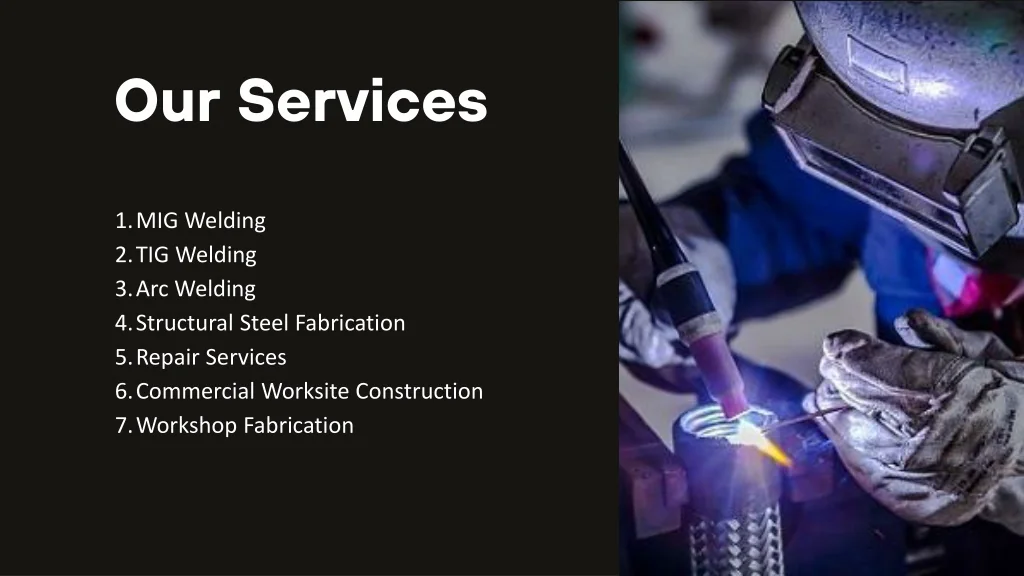 PPT - Hot and Heavy Welding Melbourne's Premier Welding Solutions – Precision, Quality ...