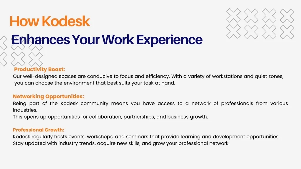 PPT - Unlock Your Potential at KoDesk: Premium Co-Working Spaces in ...