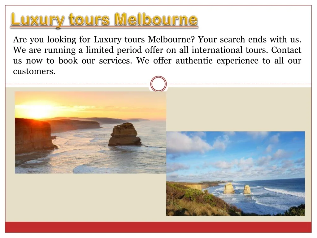 PPT - Bespoke luxury tours in melbourne PowerPoint Presentation, free ...