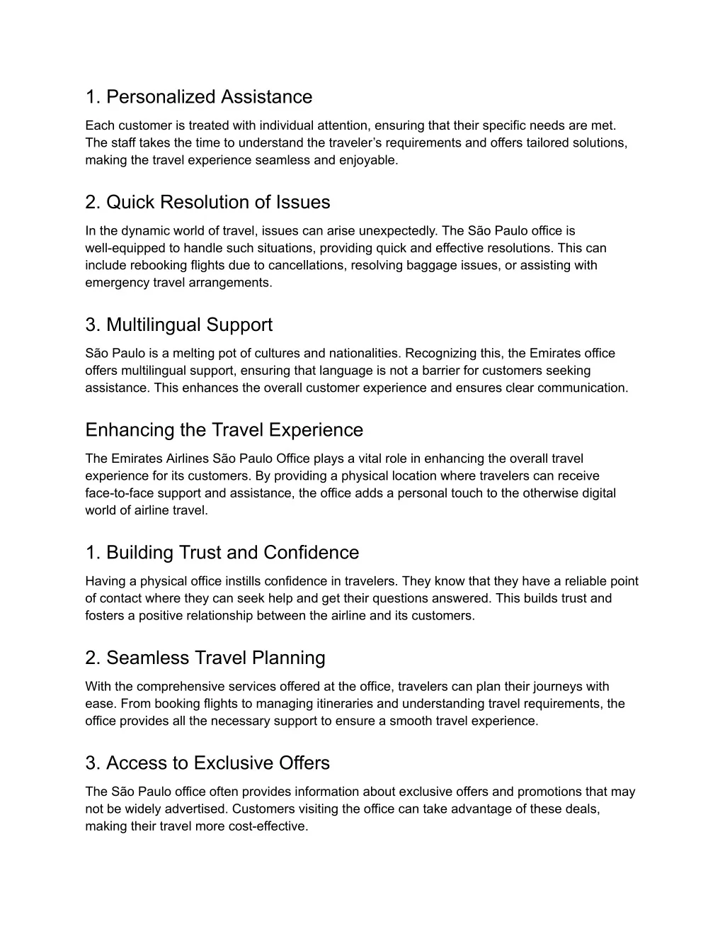 PPT - Emirates Airlines Sao Paulo Office PowerPoint Presentation, free ...
