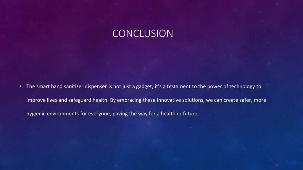 PPT - Hygiene with the Smart Hand Sanitizer Dispenser PowerPoint ...