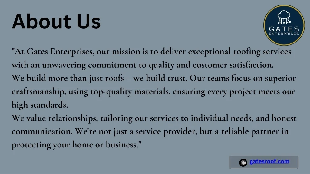 PPT - Best Roofing Company in Denver | Gates Enterprises PowerPoint ...