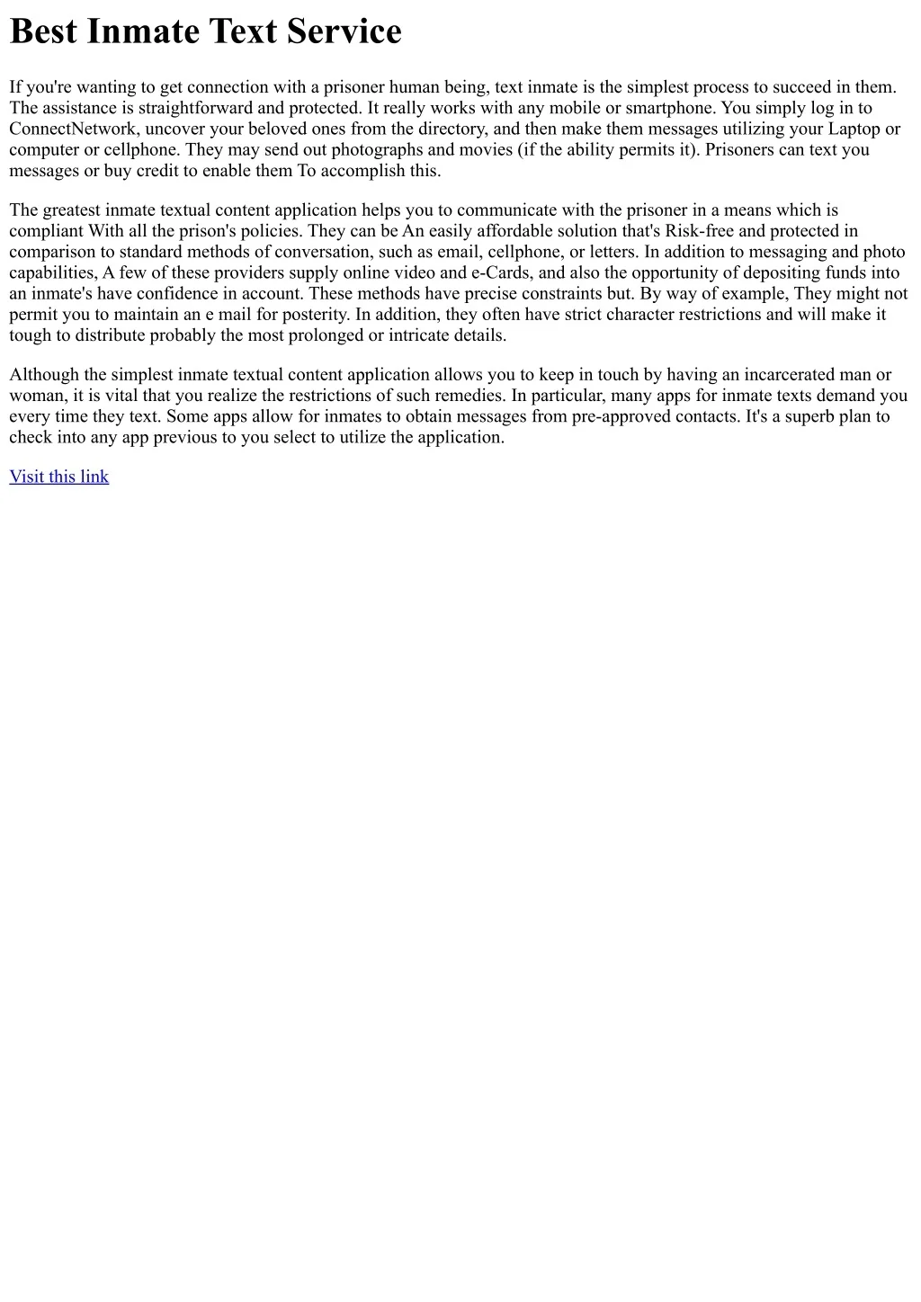 PPT - Finest Inmate Text Company PowerPoint Presentation, free download ...