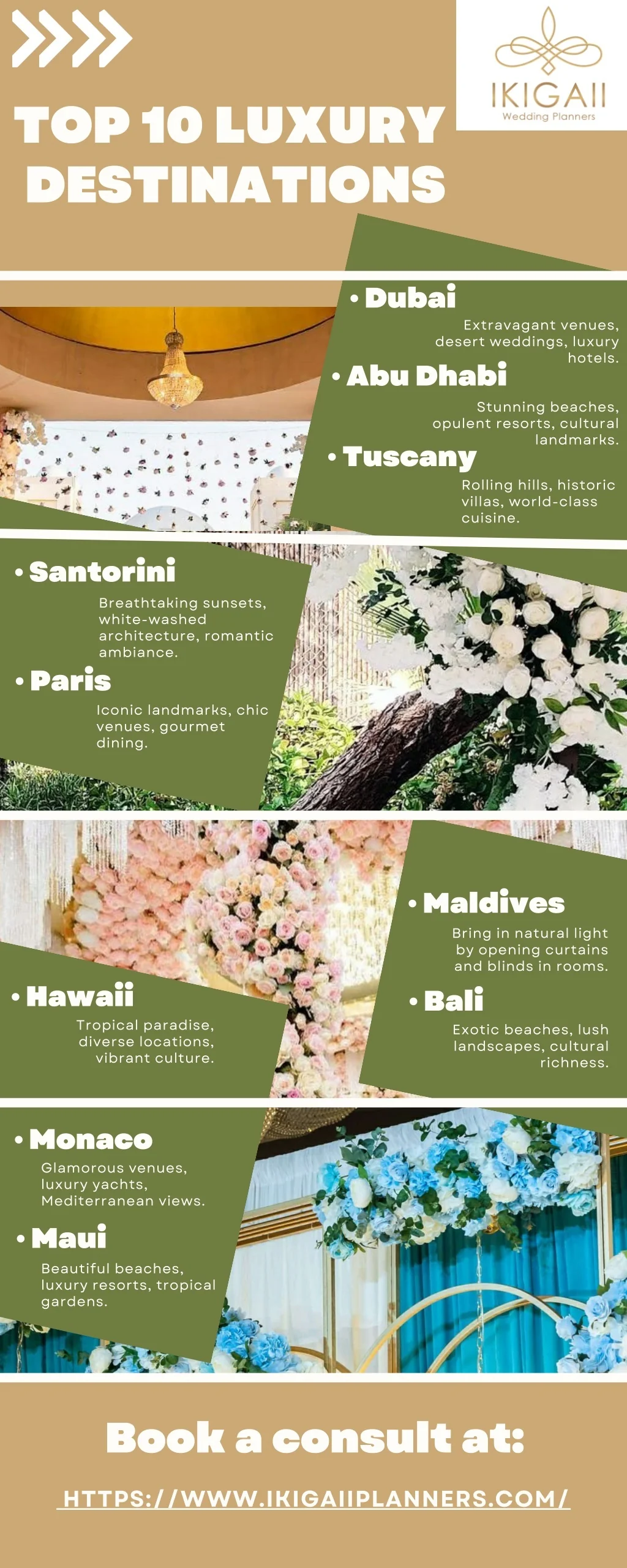 PPT - Top 10 Luxury Destinations for you dream wedding PowerPoint ...