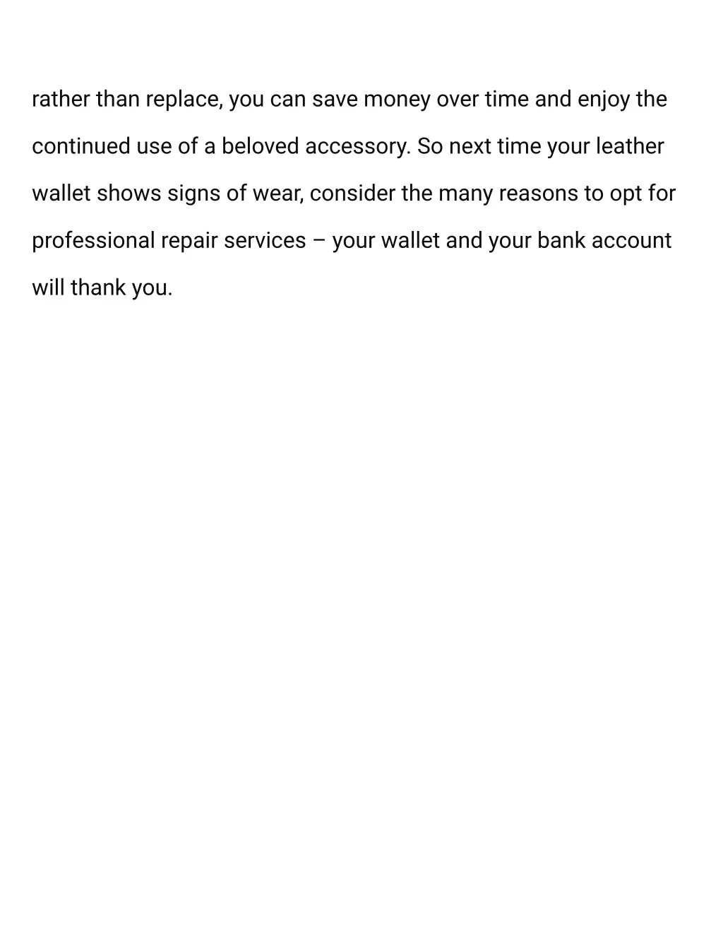 PPT - How Can Leather Wallet Repair Help You Save Money Over Time ...