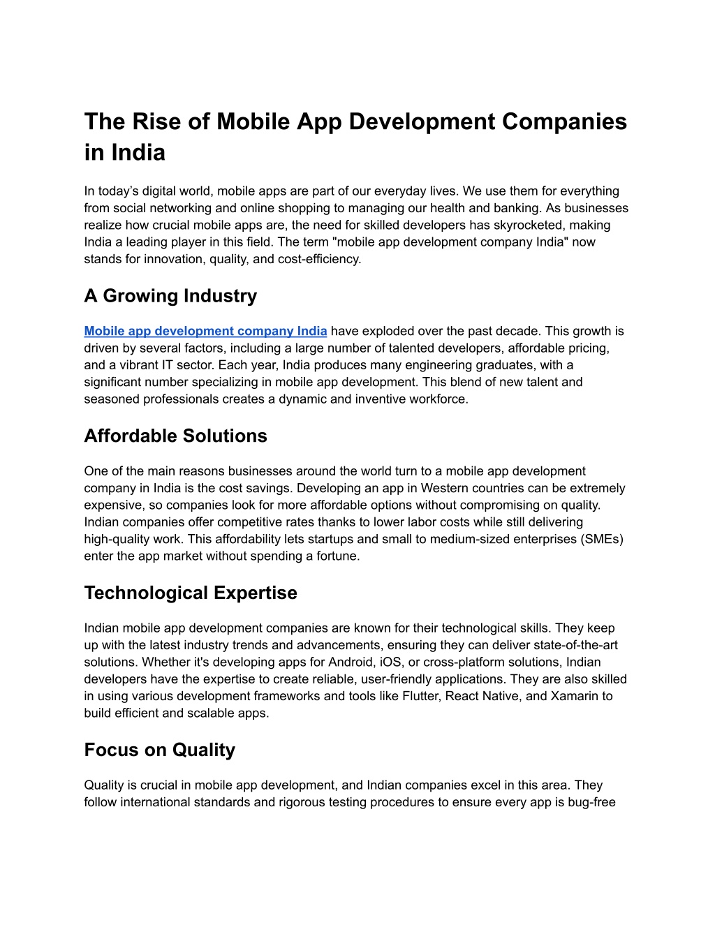 Ppt The Rise Of Mobile App Development Companies In India 14
