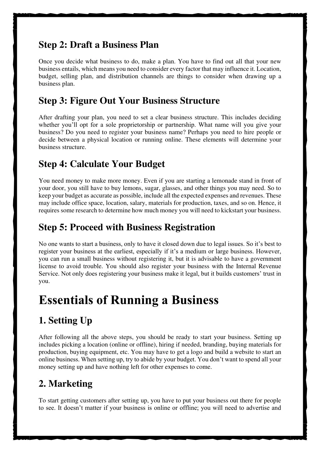 PPT - 8 Steps to Start a New Business PowerPoint Presentation, free ...