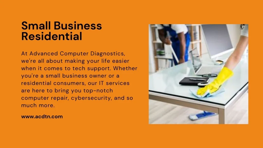 PPT - IT Support for Small Business - Advanced Computer Diagnostics ...