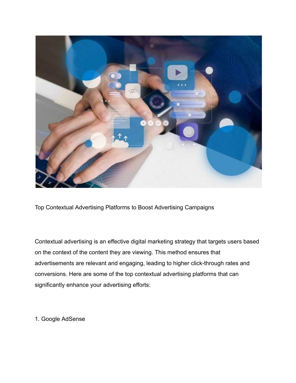 PPT - Top Contextual Advertising Platforms to Boost Advertising ...