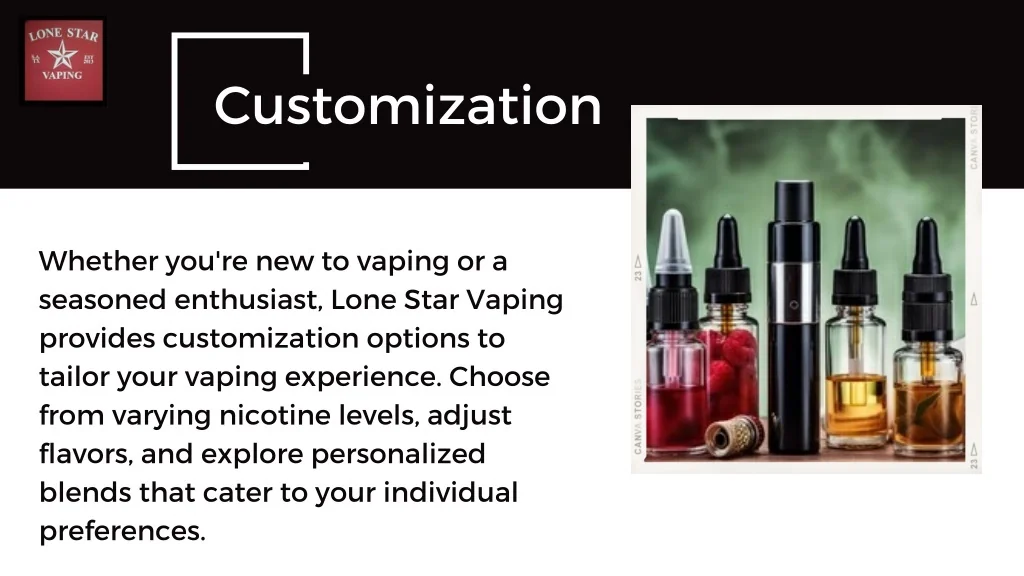 PPT - A Journey Through Flavors: Lone Star Vaping and the Essence of ...