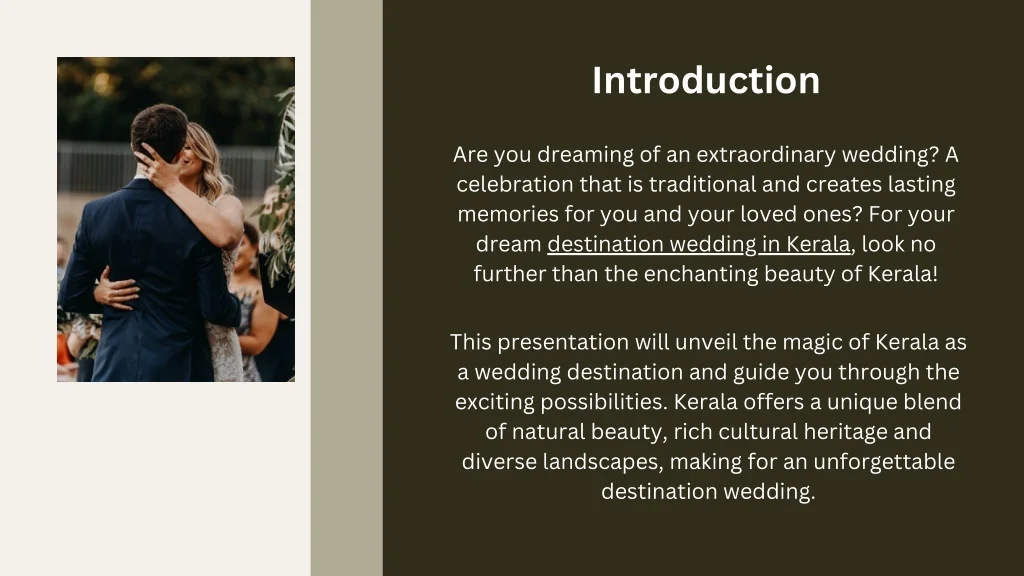 PPT - Destination Wedding in kerala PowerPoint Presentation, free ...