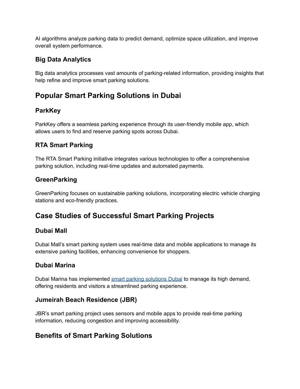 PPT - Smart Parking Solutions Dubai PowerPoint Presentation, free download - ID:13424010