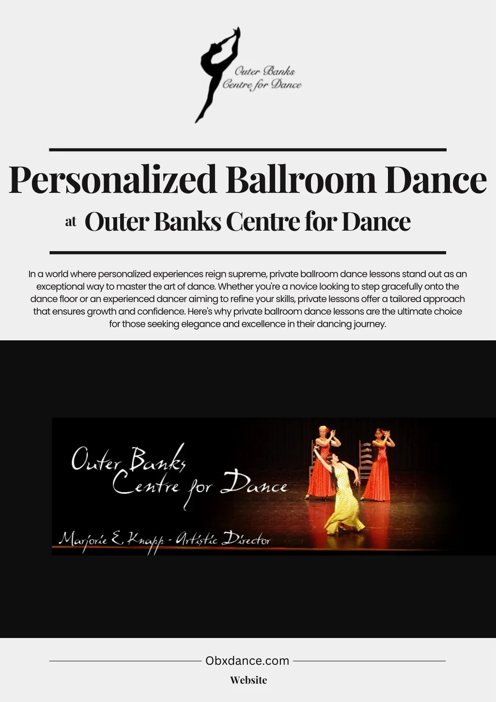 PPT - Personalized Ballroom Dance at Outer Banks Centre for Dance ...