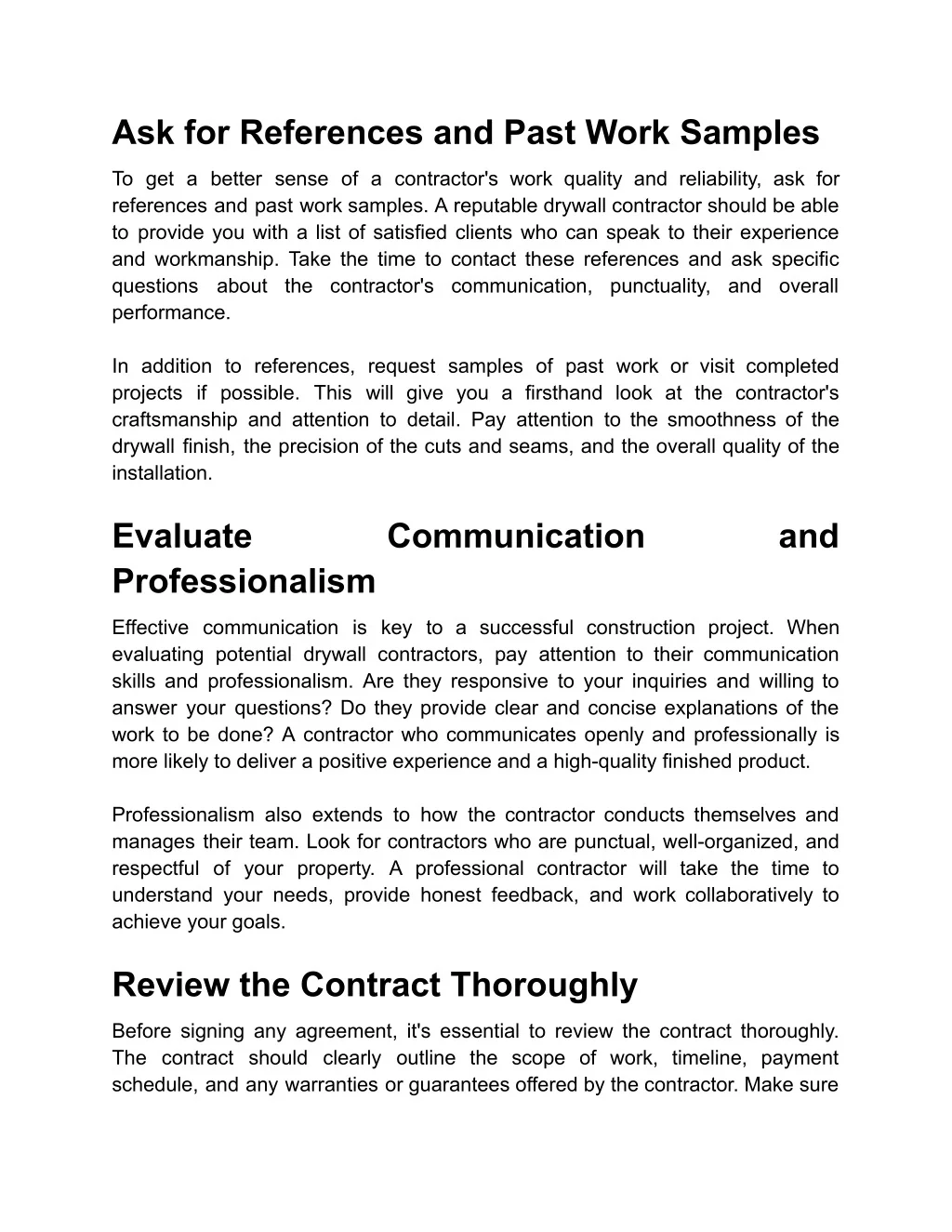 PPT - The Ultimate Checklist for Hiring a Drywall Contractor PowerPoint ...