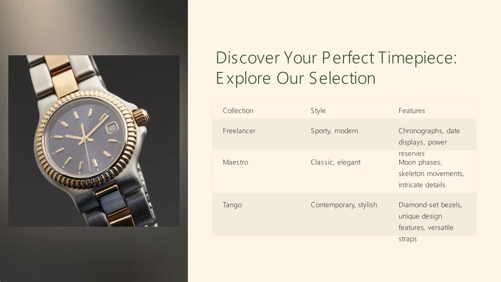 PPT - Relojes Raymond Weil | Watches & Beyond PowerPoint Presentation - ID:13425692