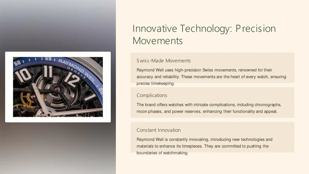 PPT - Relojes Raymond Weil | Watches & Beyond PowerPoint Presentation ...