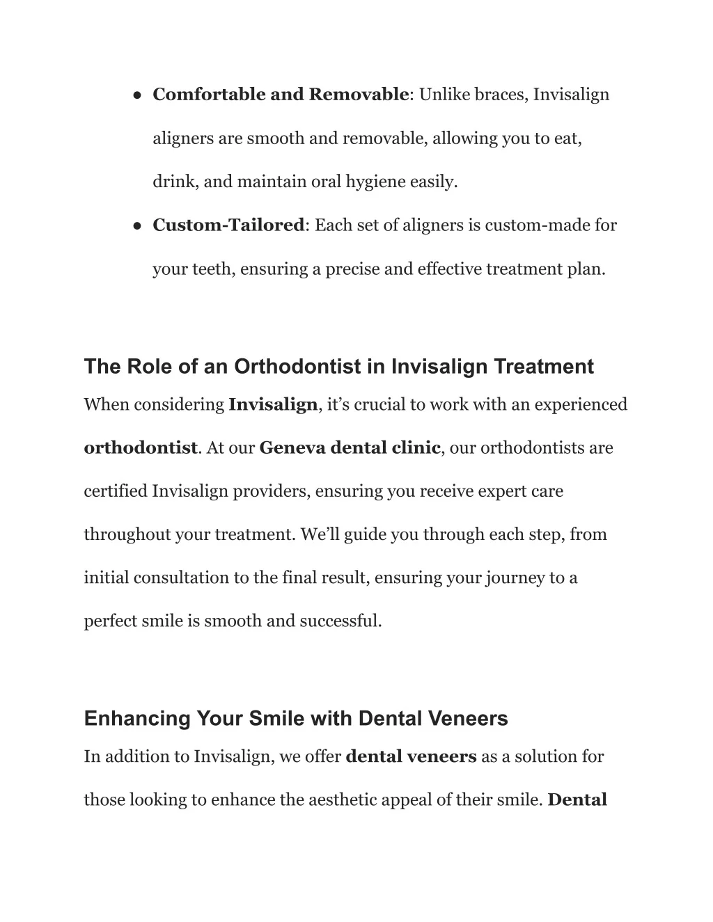 PPT - Transform Your Smile with Invisalign at Geneva Dental Clinic ...